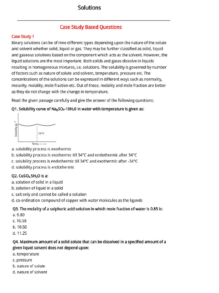 Solutions Case Study | PDF