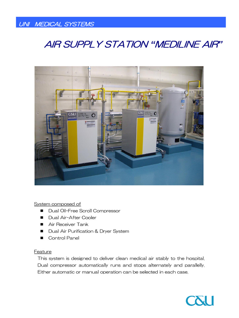 Air Supply Station E-new | PDF | Valve | Gases