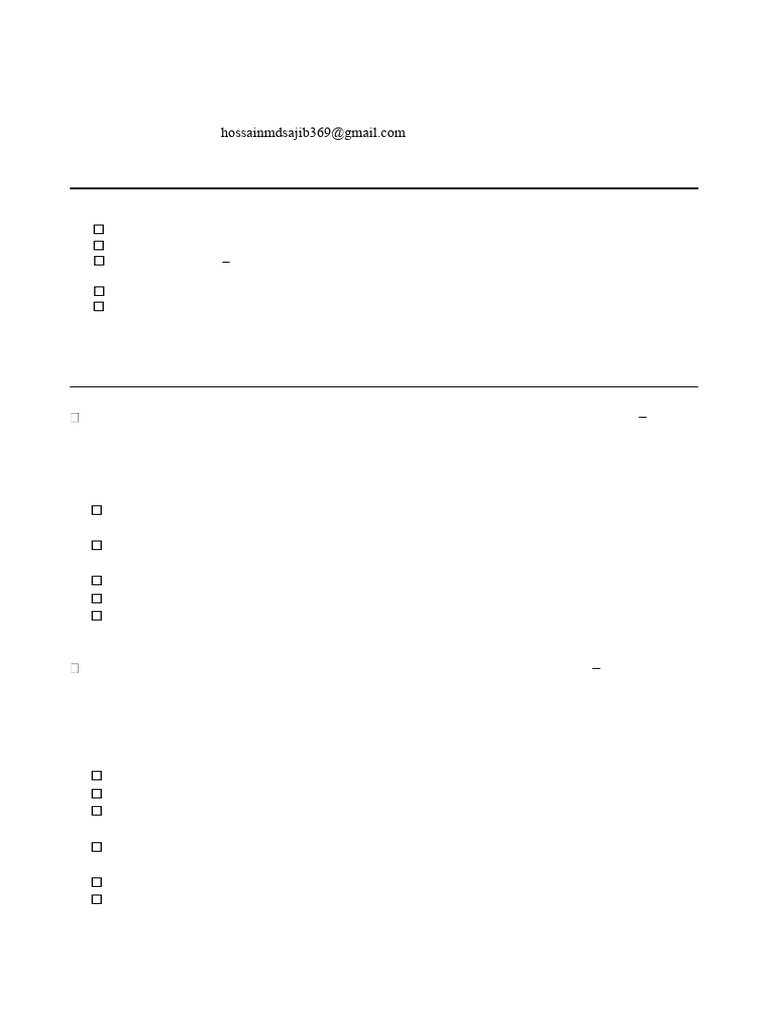 Md. Sajib Hossain_CV | PDF | Analytical Chemistry