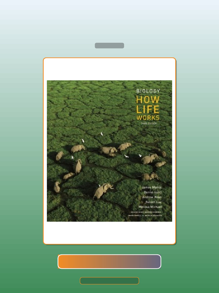 Test Bank for Biology How Life Works 3rd Edition Morris | PDF ...