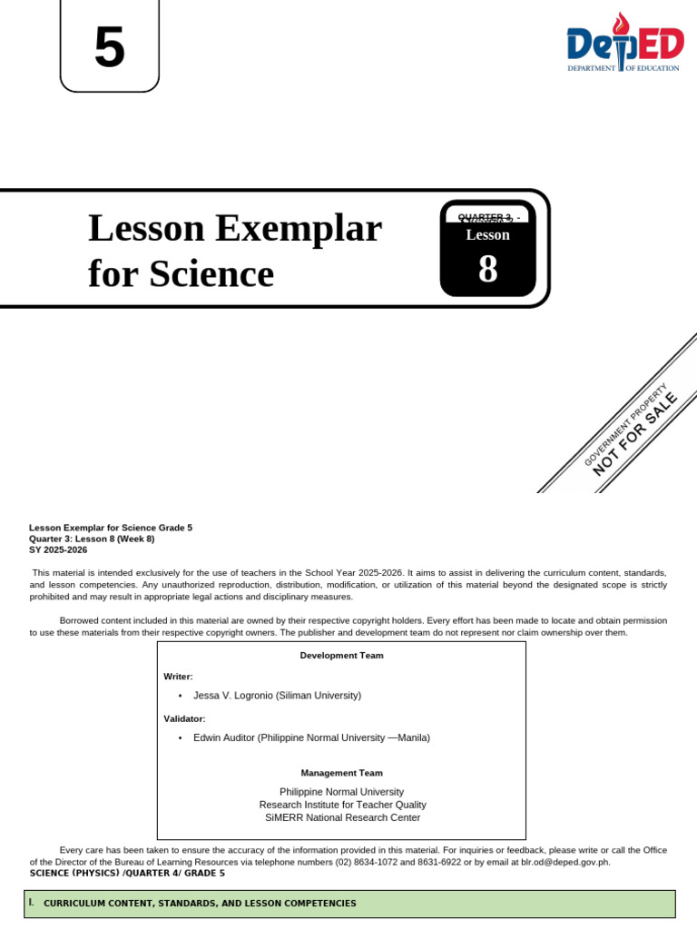 Grade 5 Science Lesson 8: Electromagnets | PDF | Atoms | Magnet