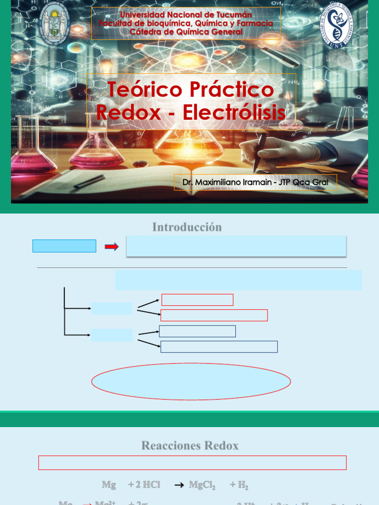 TP Redox 2024 Final | PDF | Redox | Química