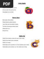 Alphafriends Sound Chart | PDF