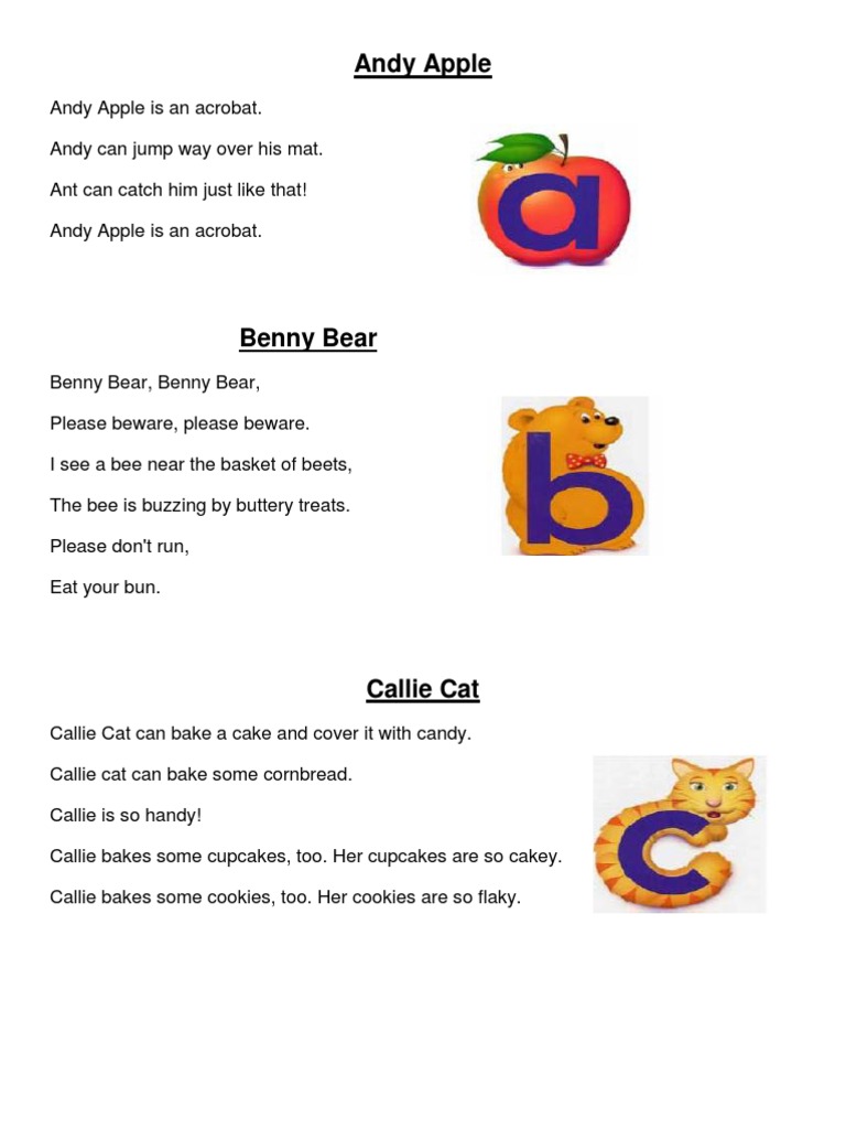 Alphafriends Songs | PDF | Leisure | Nature