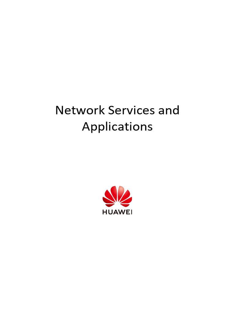 Network Services Overview by Huawei | PDF | File Transfer Protocol ...