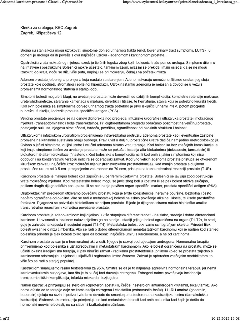 Adenom Prostate | PDF