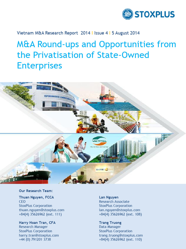 Vietnam M&A Research Report 2013 and 1H2014 | PDF | Mergers And ...