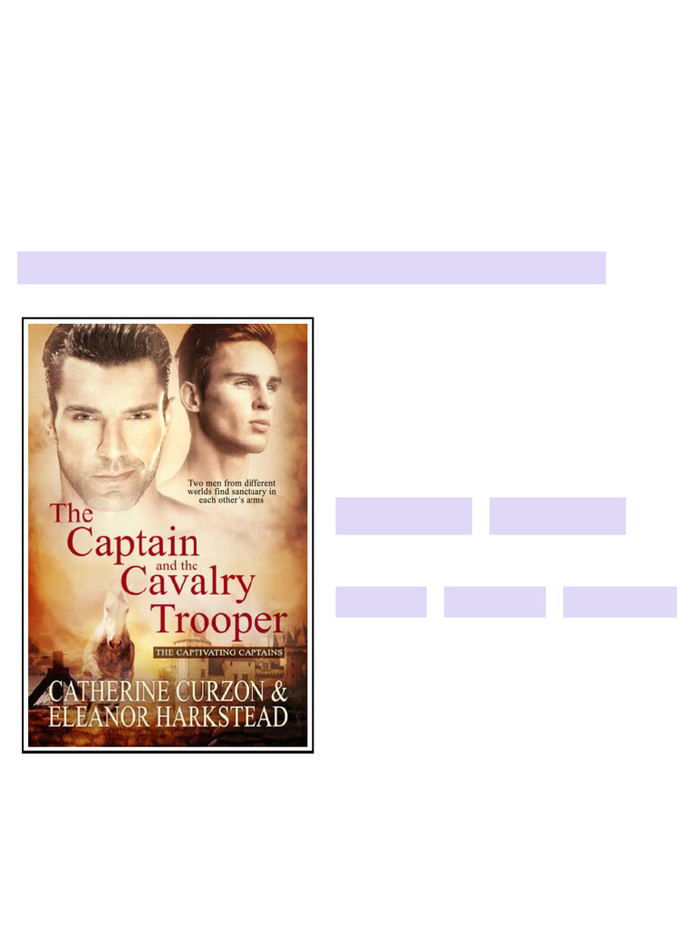 The Captain And The Cavalry Trooper Catherine Curzon Eleanor Harkstead ...