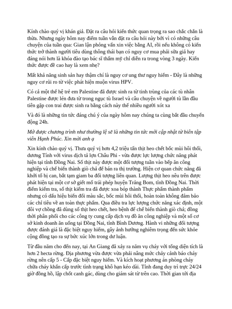 Kính Chào Quý Vị Khán Giả | PDF