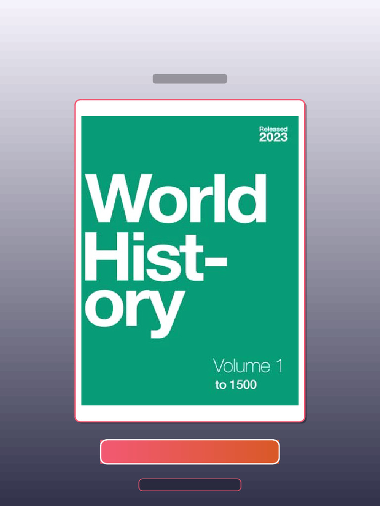 Test Bank for World History Volume 1 to 1500 by OpenStax | PDF