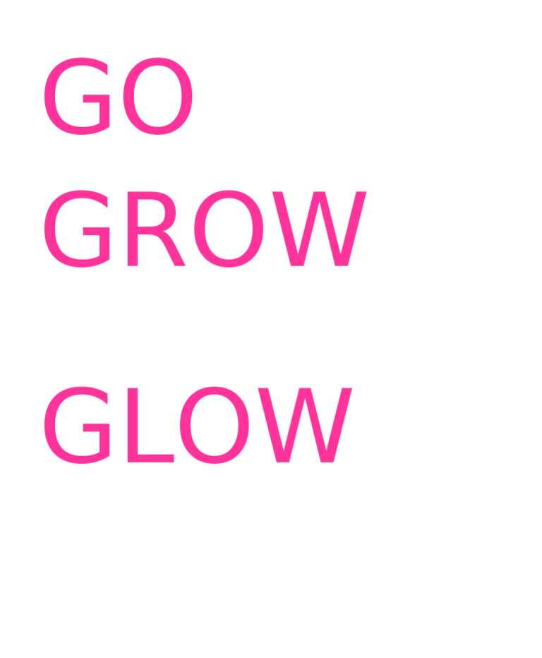 GO Grow | PDF