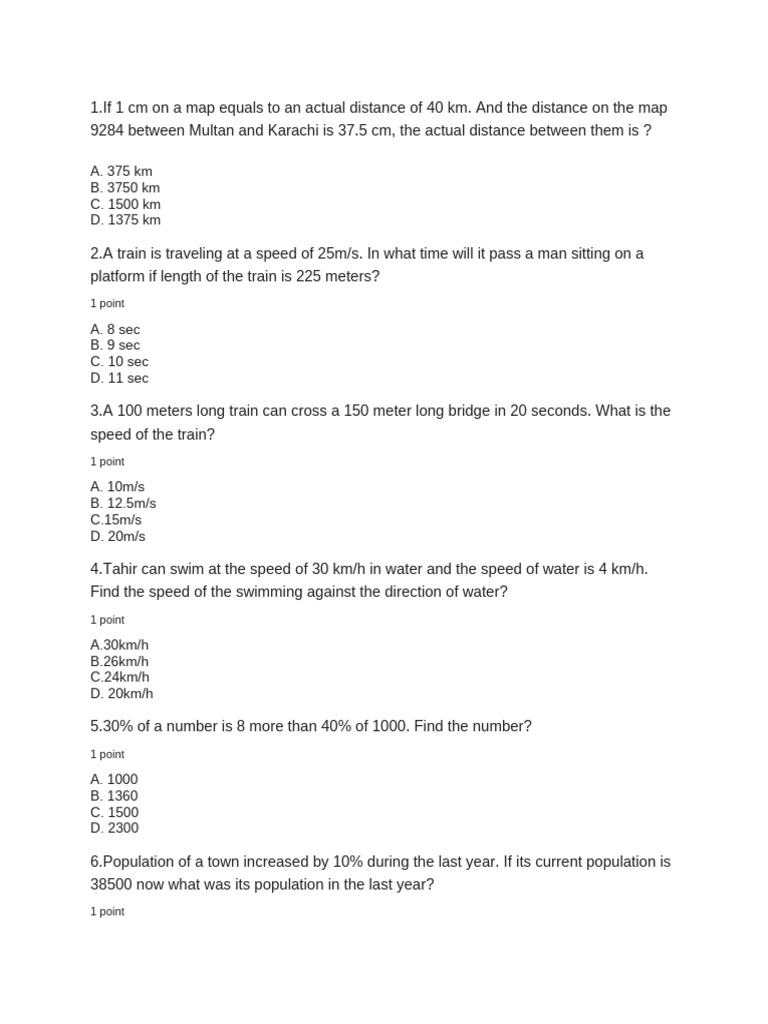 PM Test 4 | PDF
