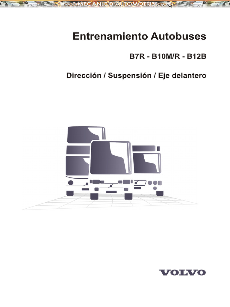 Manual Autobuses Volvo Direccion Susspension Eje Delantero | PDF | Direccion | Eje