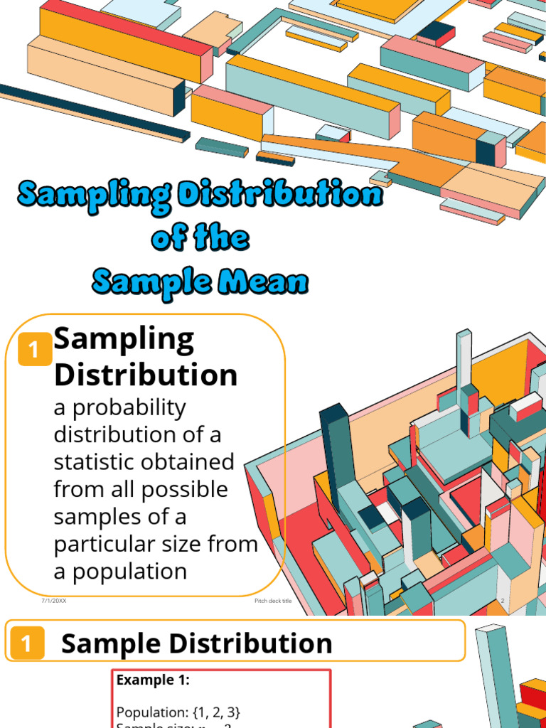 Lesson 12 Sampling Distribution of Sample Mean Variance | PDF | Variance | Mean