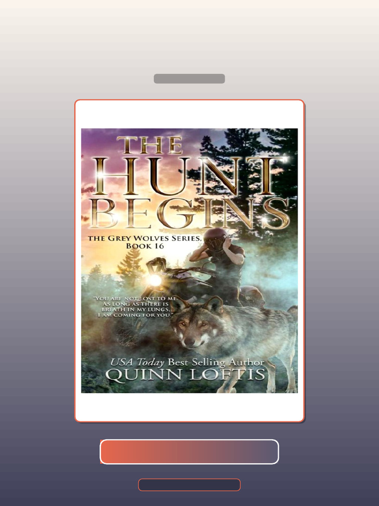 Test Bank for the Hunt Begins Book 16 of the Grey Wolves Series | PDF ...