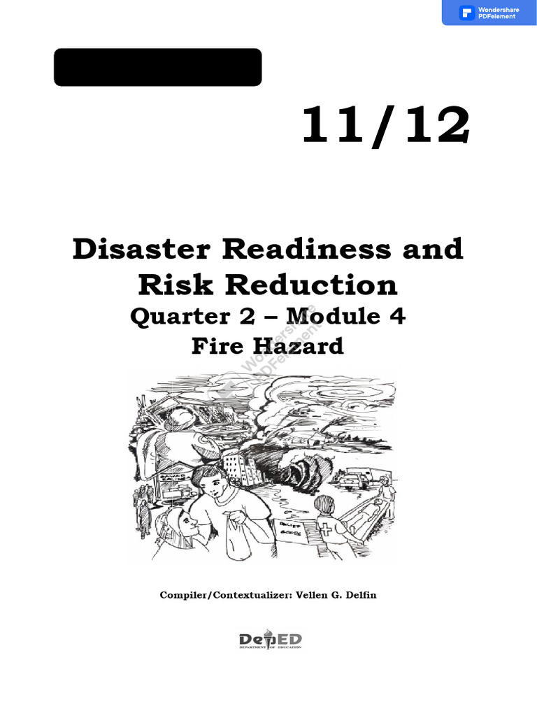 Drr q2 Module 4 Fire Hazards for Reproduction Copy Copy | PDF | Fires ...