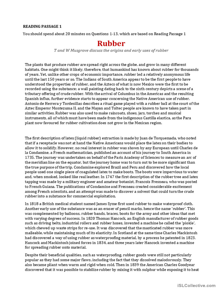 IELTS Reading Actual Tests - Passage 1-01-2026 | PDF | Pencil