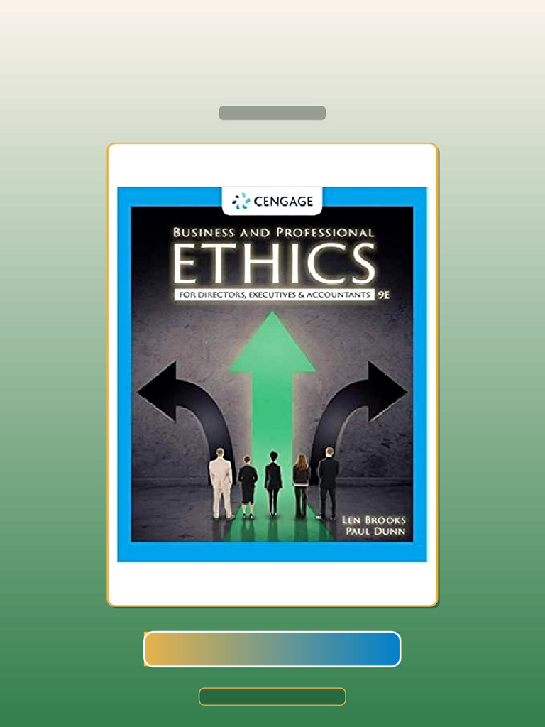 Test Bank for Business and Professional Ethics 9th Edition | PDF ...