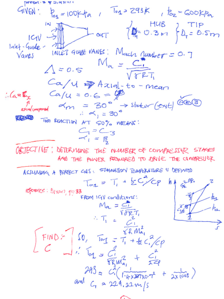 Chapter 5. IGV Compressor Design | PDF