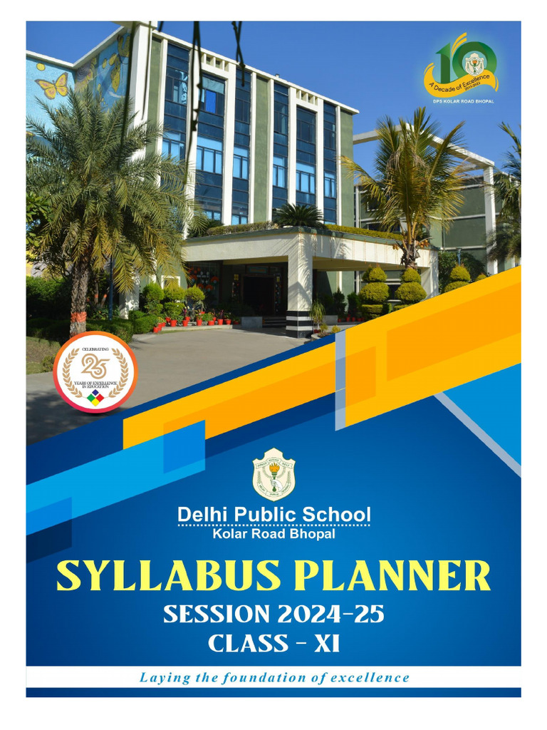 Booklet of Syllabus Class 11 2024 25 | PDF | Chemistry | Gases