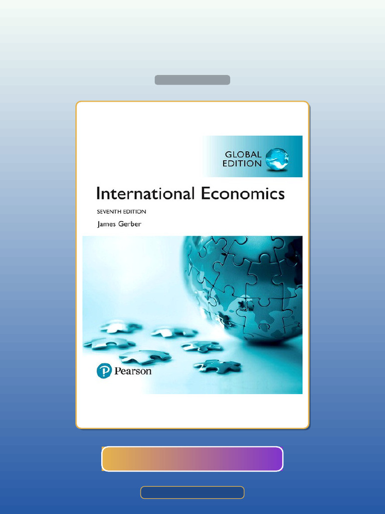 Test Bank for International Economics Global Edition 7th Edition by ...