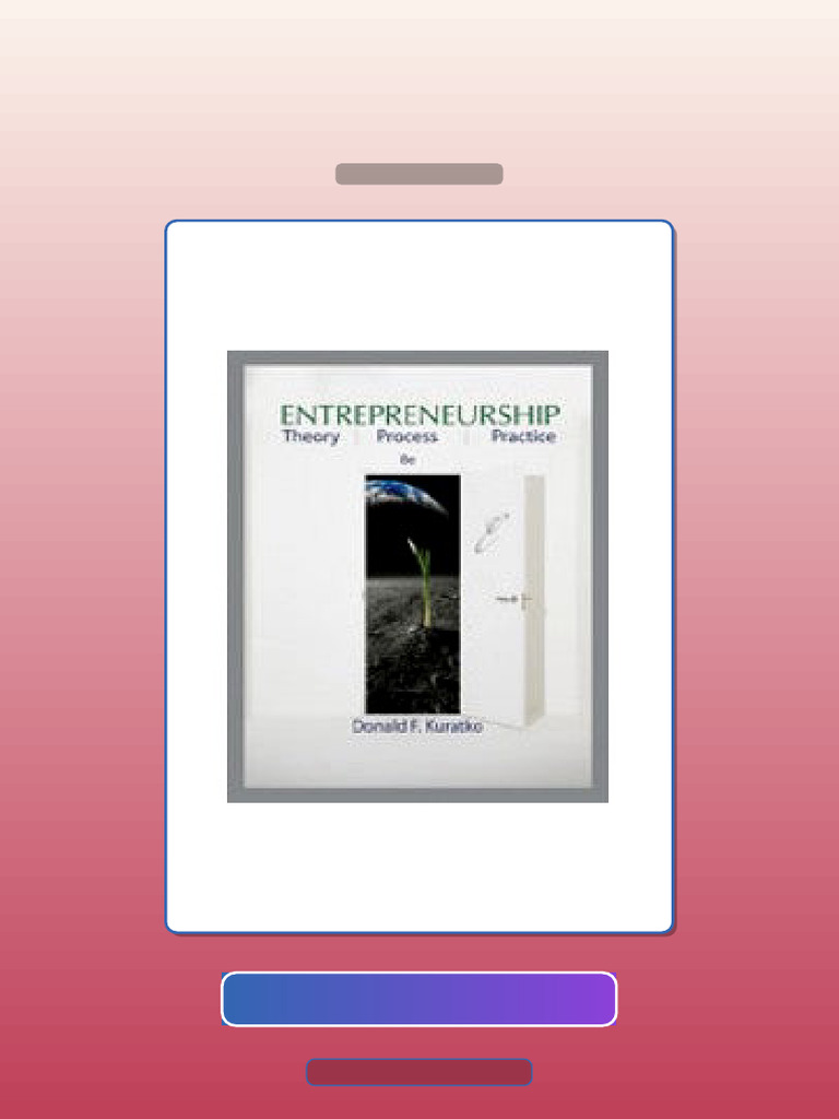 Test Bank for Entrepreneurship Theory Process and Practice 8th Edition ...