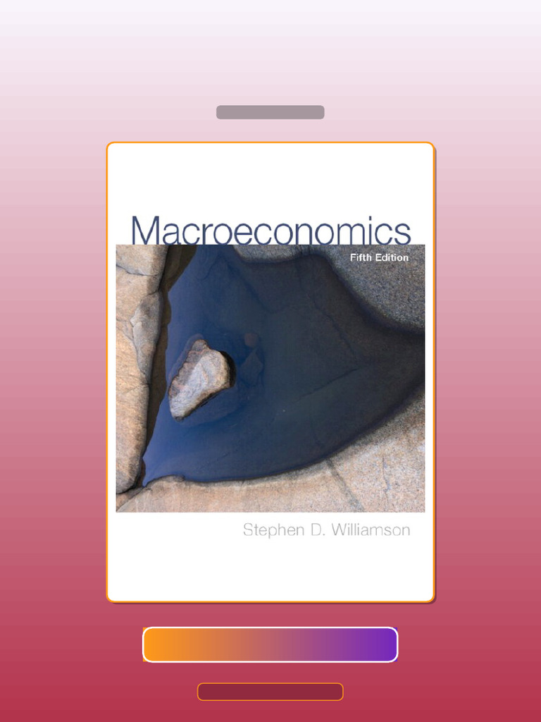 Test Bank for Macroeconomics 5E 5th Edition Stephen D Williamson | PDF ...
