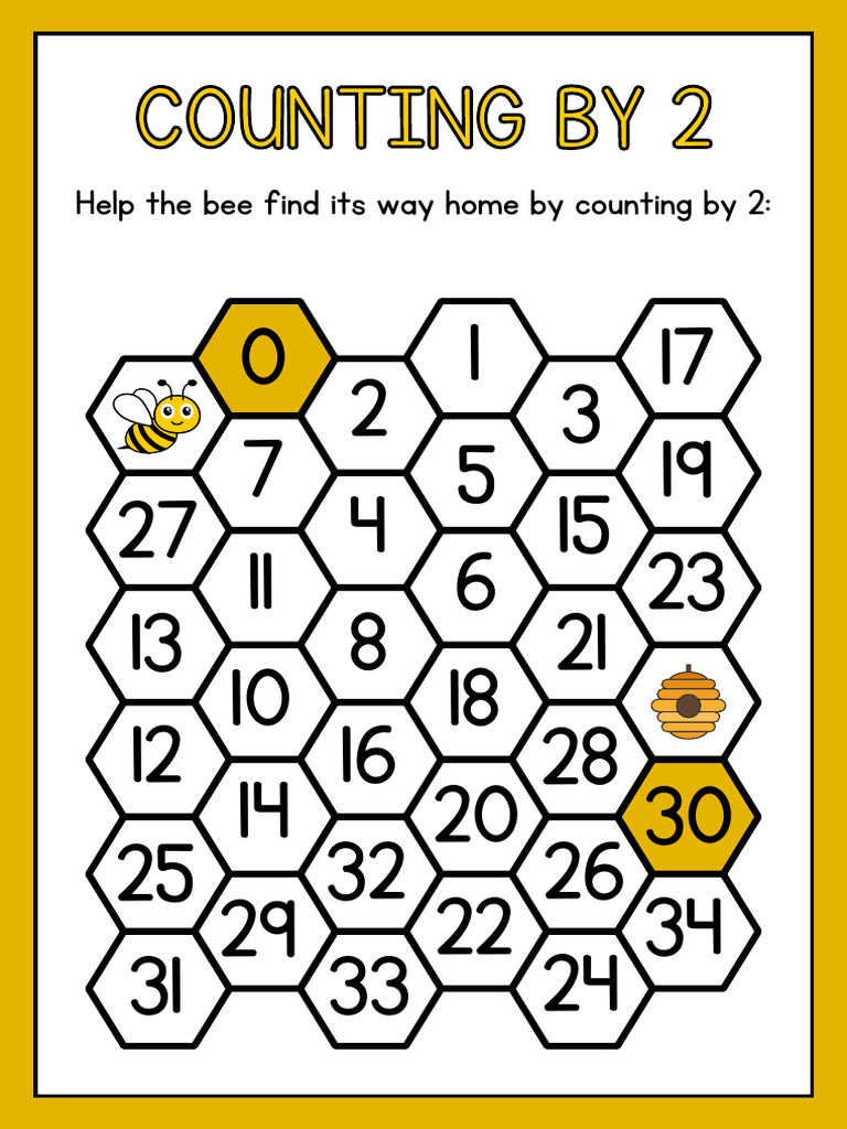 Counting by 2 and 3 Activities | PDF
