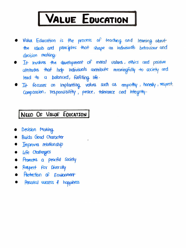 Unit 1 Introducation To Value Education (Universal Human Values) | PDF