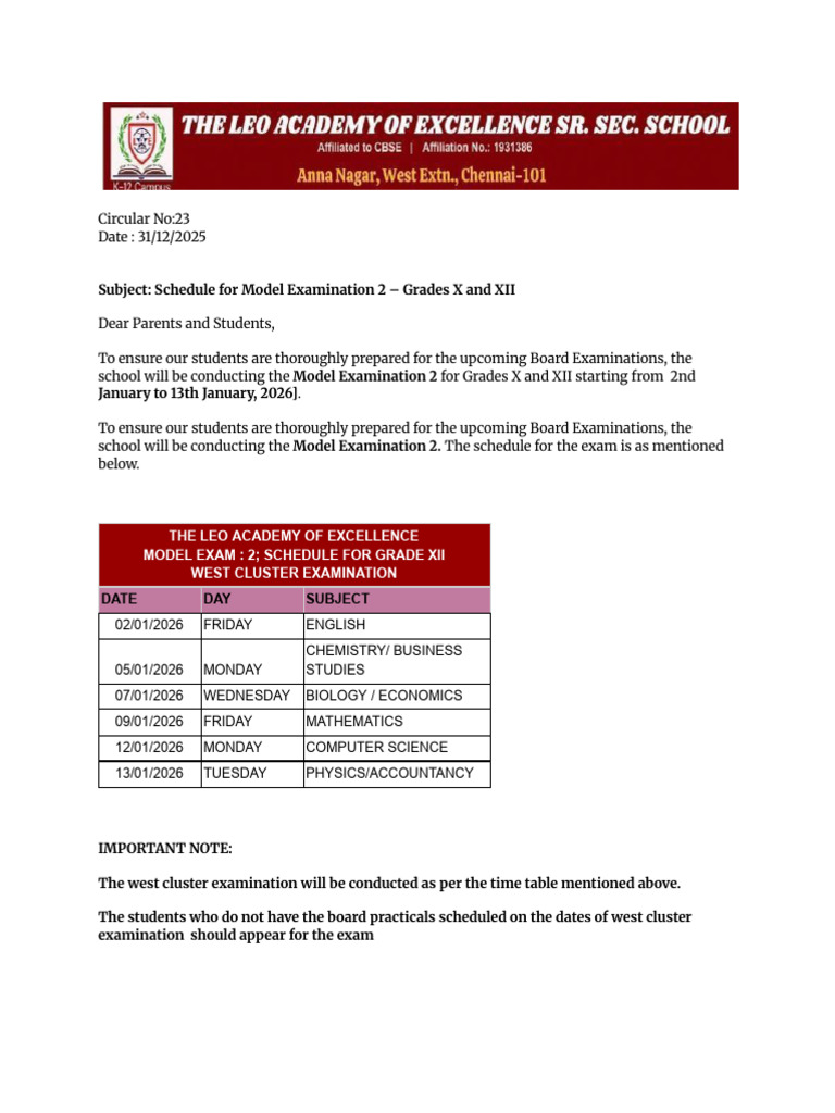 Circular No 23 (1) | PDF