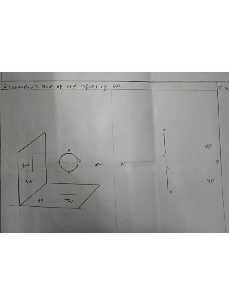 Projection of Planes Egd | PDF