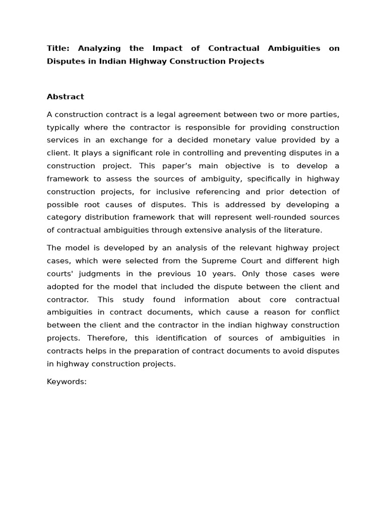 Abstract - Thesis | PDF