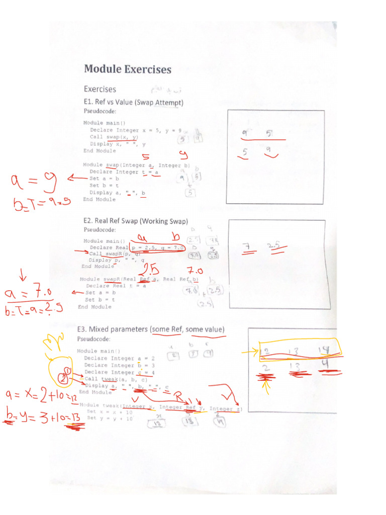 Module Exercises | PDF