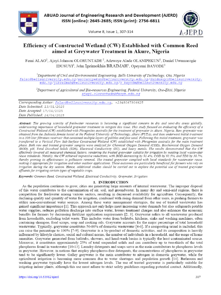 Abuad 001 | PDF