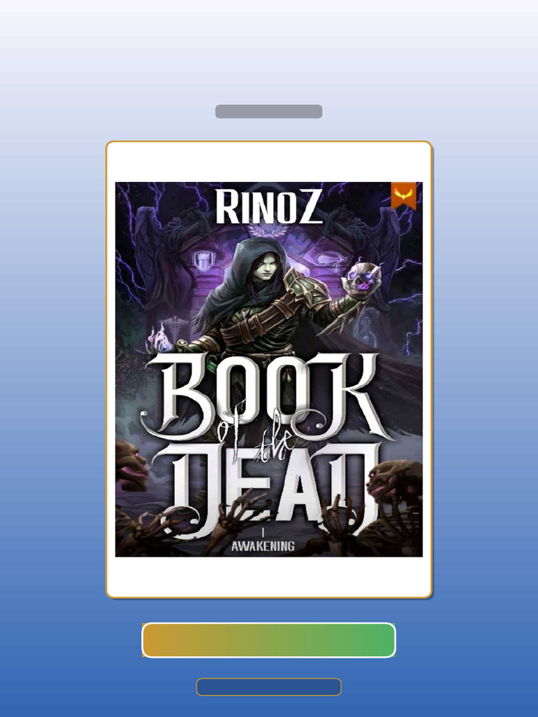 Test Bank for Book of the Dead Awakening a LitRPG Adventure Rinoz | PDF ...