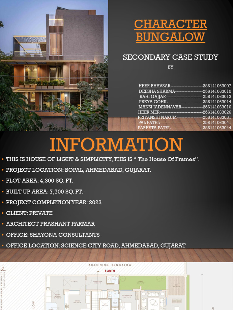 CHARACTER BUNGALOW | PDF