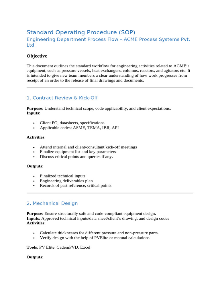 Engineering Work Flow | PDF | Heat Exchanger