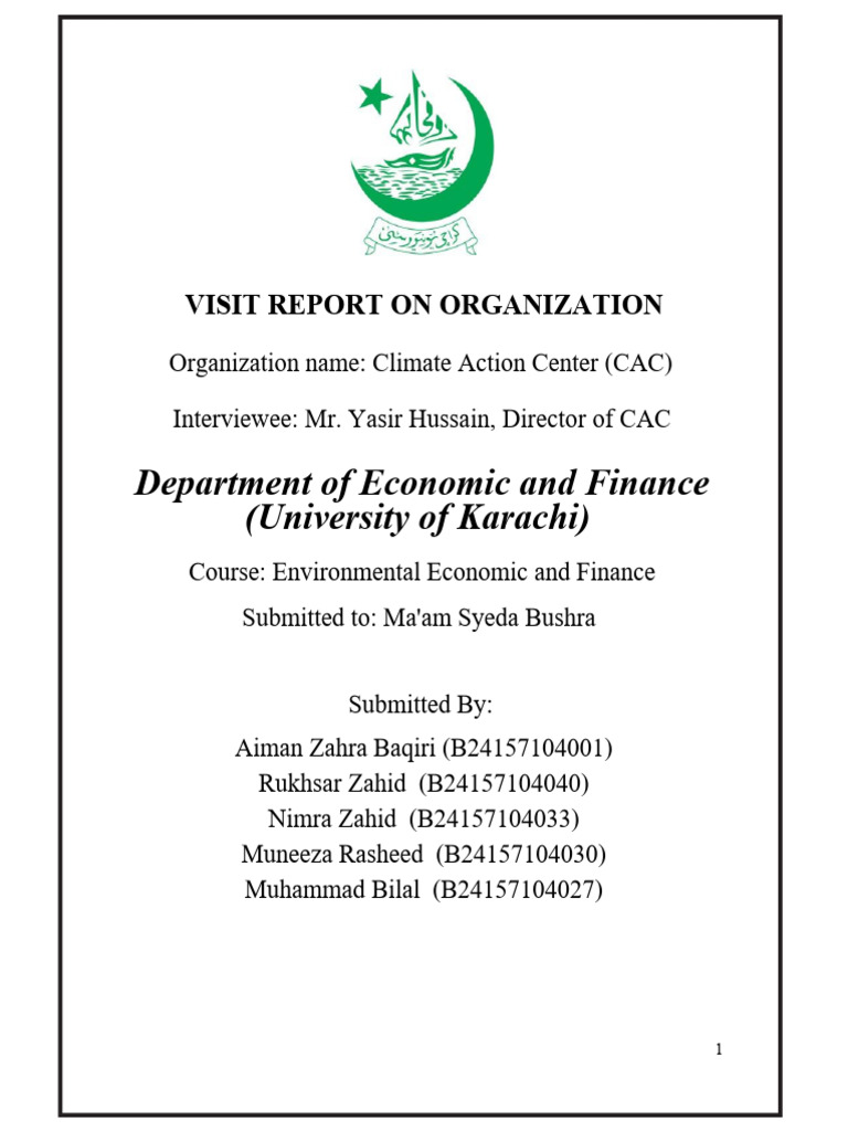 CAC Visit Report.pdf_20251206_011130_0000 | PDF | Climate Change ...