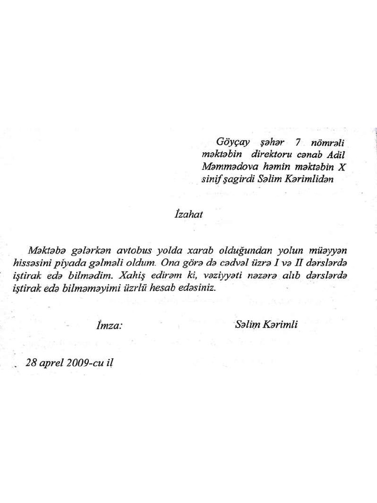 Izahat Formasi Izahat Numune Izahatname | PDF