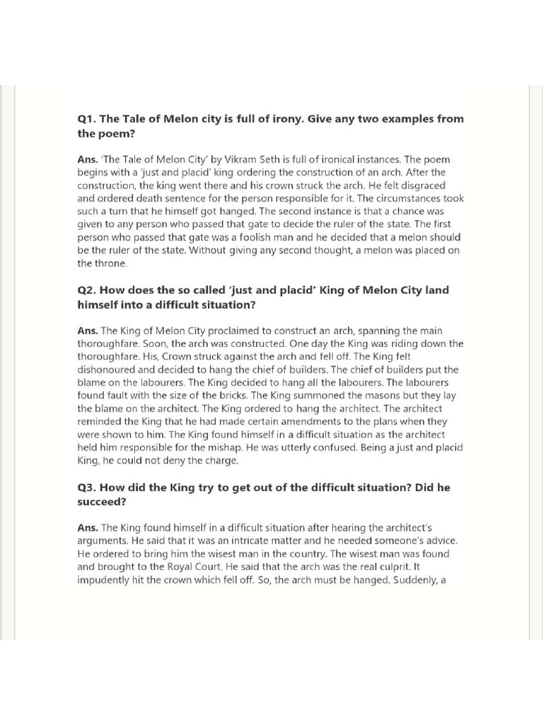 The Tale of Melon City | PDF