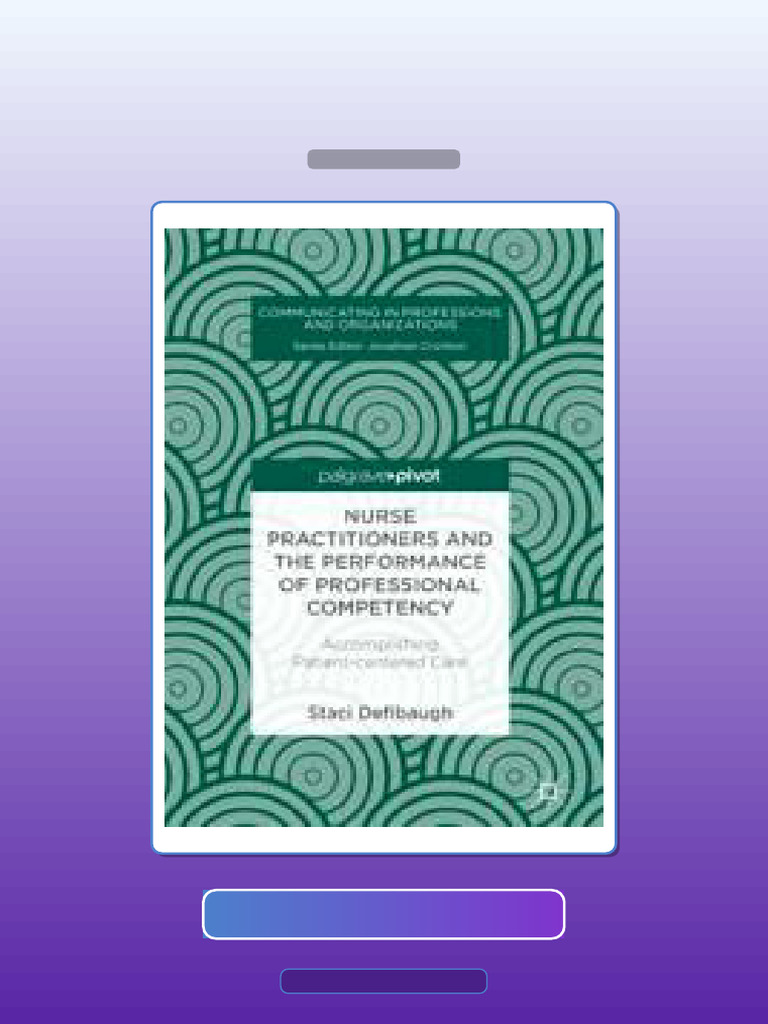 Test Bank for Nurse Practitioners and the Performance of Professional ...