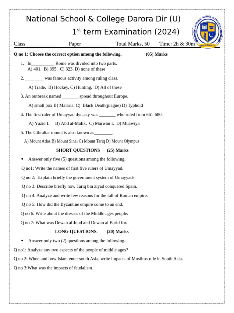 Paper Formate | PDF
