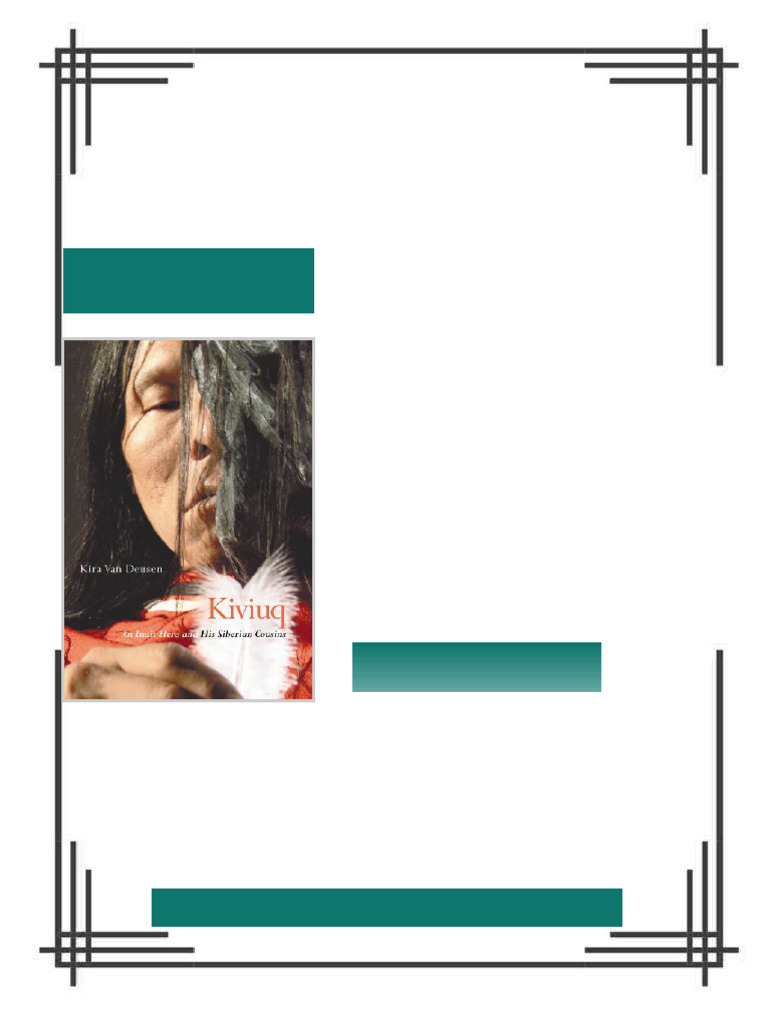 Kiviuq An Inuit Hero and His Siberian Cousins Volume 54 McGill Queen s ...