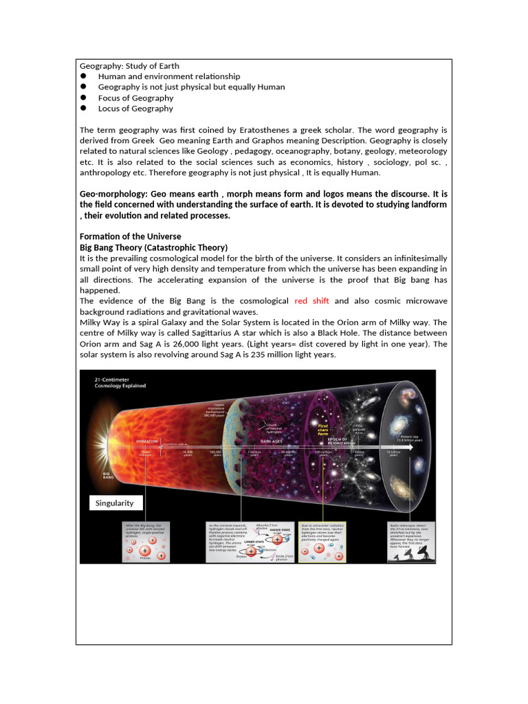 Geography C1(Universe) | PDF | Planets | Jupiter