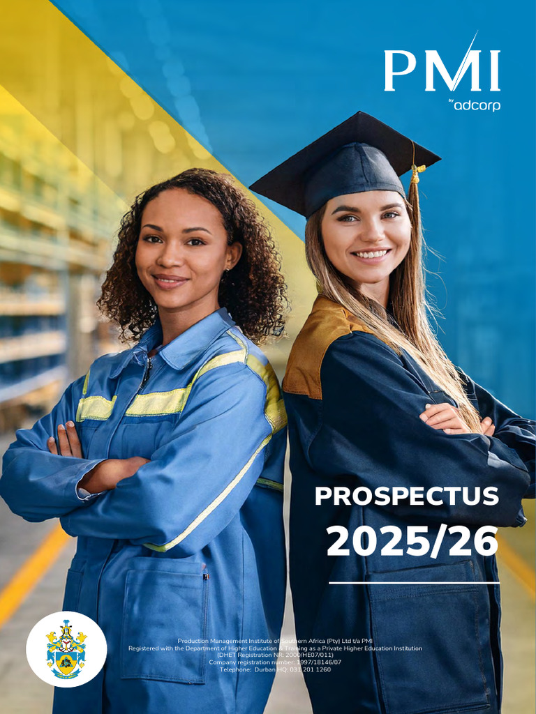PMI Propectus 2025 Lr | PDF | Vocational Education | Logistics