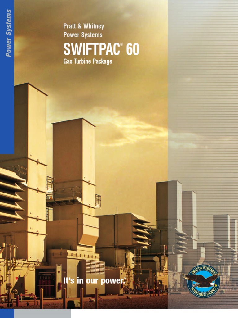 Pwps Swiftpac Brochure | PDF | Gas Turbine | Natural Gas