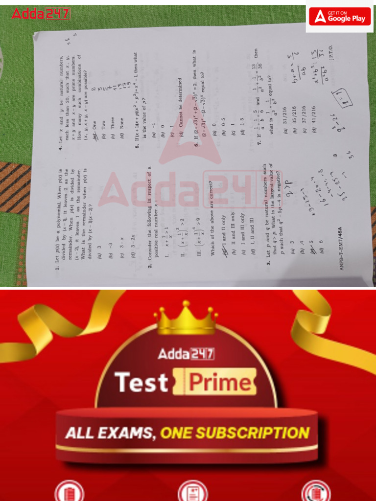 CDS-2-2025-MATHS-Paper-14.09.2025 | PDF