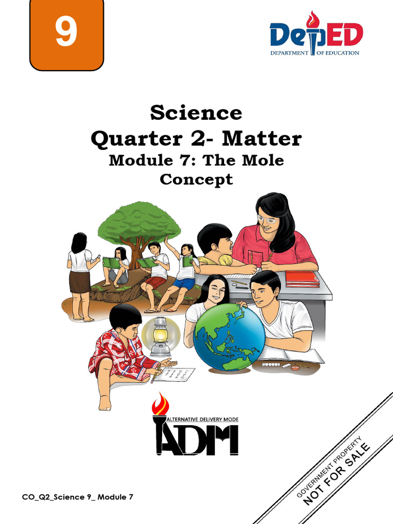 Httpsdepedtambayan.netwp-contentuploads202111Science-9 Q2 Mod7 the-MOLE-CONCEPT VerFinal.pdf 3 ...