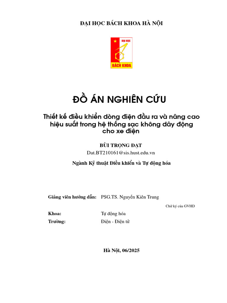 DANC Bui Trong Dat | PDF