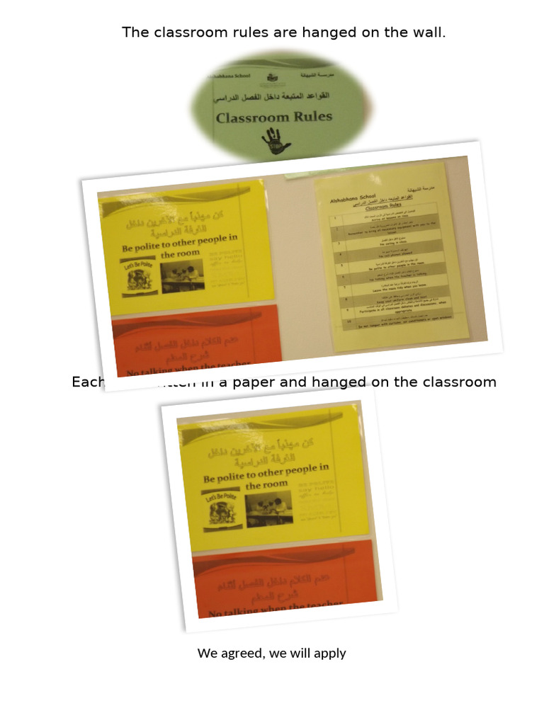 Golden Rules and Classroom Rules | PDF